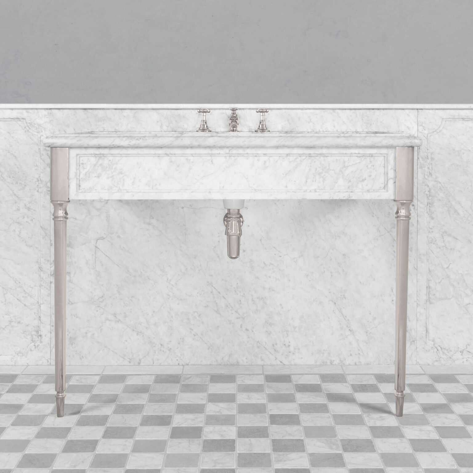 La Chapelle Marble Console - Console Basins' Collection - Harlequin ...