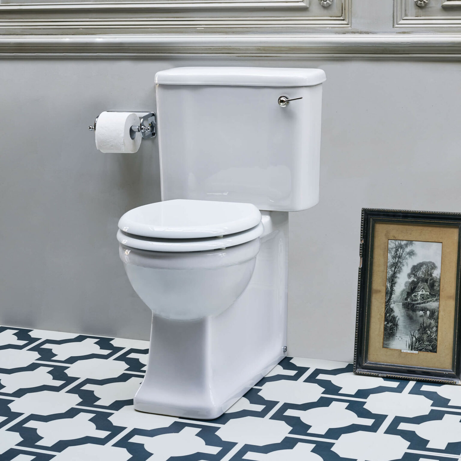 Arcade Close Coupled WC - WC & Bidets' Collection - Harlequin Bathrooms